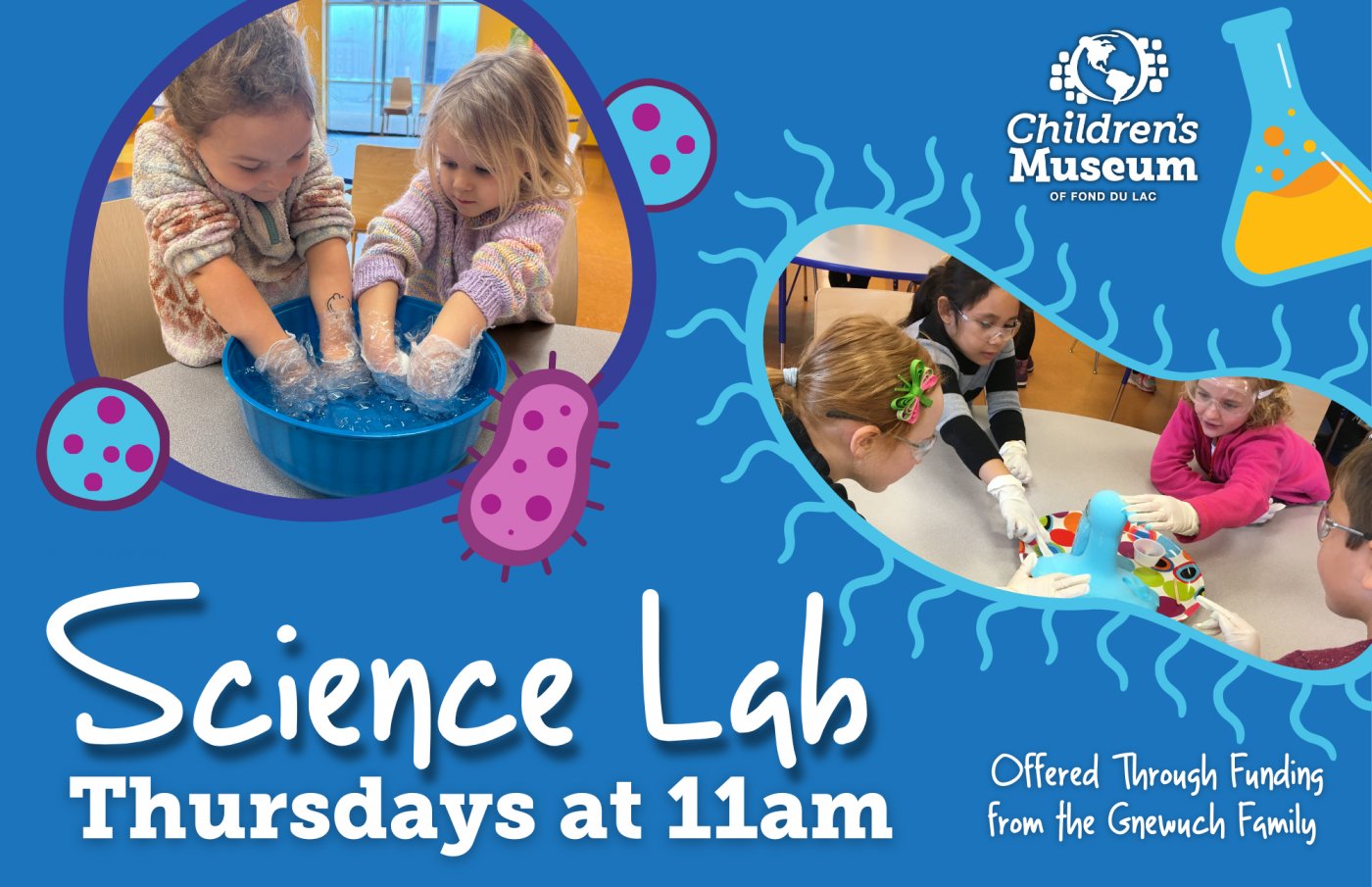 Thursday, April 9 - Science Lab - Children's Museum Of Fond Du Lac